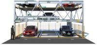China CE Automated Parking Garage System PSH 3 Level Parking Lift for sale