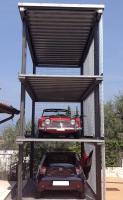 China Hydraulic 3 Level Car Stacker Chain Drive Outdoor Auto Lift for sale