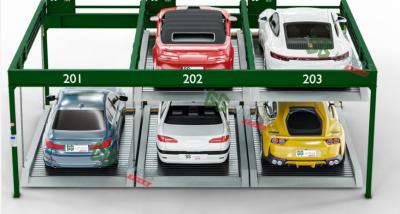 China Heavy Duty Large Car Storage Lift With 16 MPa Maximum Working Pressure for sale