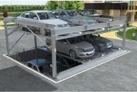 China 3 Storey Commercial Parking Lifts PSH Multi Level Car Parking System for sale