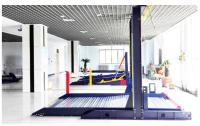 China Two Levels 2 Pole Car Lift 2300kg Mechanical Car Parking System for sale