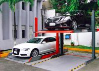 China Home Garage Residential Car Parking Lifts 2000kg 2 Post Car Stacker for sale