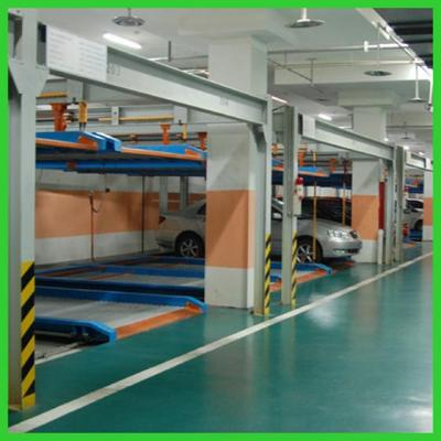 China PSH 2 Level Chain Drive Puzzle Car Parking System 4kW 2000kg Loading for sale