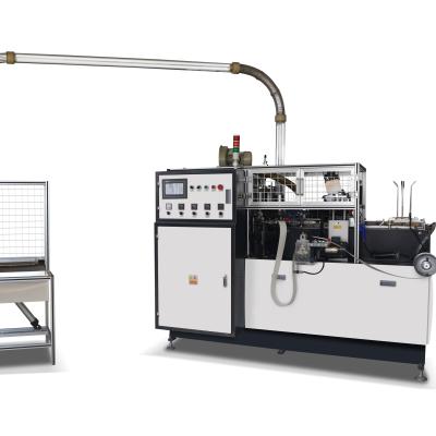 China Medium Speed Automatic Disposable Paper Cup Making Machine with External Size 2130mm*1350mm*1900mm and 220V/380V Voltage for sale