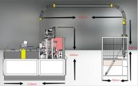 China High Speed 100-110pcs/Min Paper Cup Making Machine Double Wall Paper Tea Cup Production Machine with Copper Bar Cup Bonding for sale