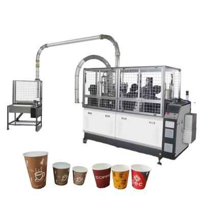 China Fully Automatic High Speed Paper Cup Making Machine for Coffee/Tea/Ice Cream 110pcs/min 2-12oz Size 2.35*1.25*1.9m Benefit for sale