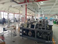 China Ultrasonic Customized Paper Cup Forming Machine 85pcs/min Fully Automatic 2Oz-16Oz for sale
