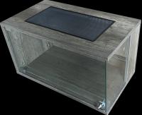 China Customizable Wooden Reptile Terrarium 60x30x30cm with Glass Window - Easy Assembly Pet Enclosure for sale