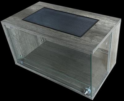 China 60×30×30cm Waterproof Wooden Reptile Enclosure with Large Windows - Lightweight Habitat for Small Pets for sale