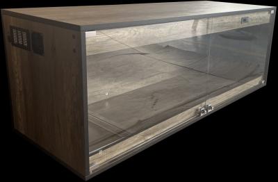 China Large 150×50×50cm DIY Wooden Reptile Enclosure with Climate Control and Waterproof Construction for sale