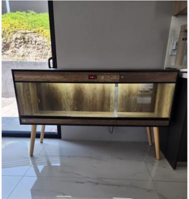 China 150cm Wooden Snake Terrarium with Temperature Controller - Plywood Reptile Enclosure 50×50cm for sale