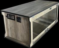 China Compact Wooden Reptile Terrarium 67x50x45cm with Constant Temperature Control and Waterproof Construction for sale