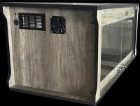 China 67×50×45cm Waterproof Wooden Reptile Terrarium with Automatic Temperature Control - Customizable Pet Enclosure for sale