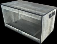 China Compact Reptile Feeding Box 100x50x50cm with Ventilation Fan, Moisture-Proof Construction and Viewing Window for sale