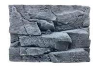 China Lightweight PU Vivarium Rock Background 58.5x41.5cm Decorative Stone Panel for Pet Habitat for sale