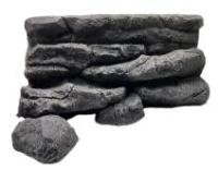China SL-M35A Corrosion Resistant PU Rock Background 58.5×25×28.5cm for Reptile Enclosures and DIY Habitats for sale