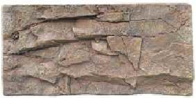 China Nature Like Reptile Enclosure Background SL-M46B Flameproof PU Rock Panel 118.5x41.5cm for sale