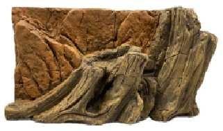 China SL-M28B Lightweight Reptile Enclosure Background - 48.5×15×23cm PU Rock & Stump Panel, 700g per Piece for sale