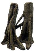 China Natural Terrarium Tree Stump SL-M51B - 36x22x43cm Realistic PU Reptile Habitat Decoration with Custom Design Options for sale