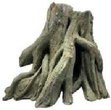 China Customizable Eco-Friendly Artificial Tree Stump for Reptile Terrarium Background 57x30x41cm PU Material SL-M14A for sale