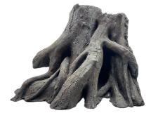 China SL-M14B Custom Artificial Tree Stump Reptile Terrarium Background 57x30x41cm Corrosion Proof PU Material for sale