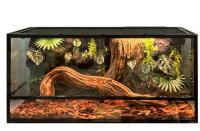 China Realistic Reptile Enclosure Background Panel 43.5x20x41.5cm PU Material 750g per Piece for sale