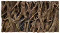 China Natural Texture Reptile Enclosure Background SL-M52B 118.5x20x41.5cm Heat Resistant PU Vivarium Rock Panel for sale