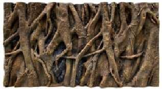 China Natural Texture Reptile Enclosure Background SL-M52B 118.5x20x41.5cm Heat Resistant PU Vivarium Rock Panel for sale