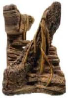China Environmentally Reptile Enclosure Background Easy Cutting Rock Terrarium Background for sale