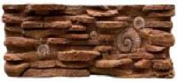 China Simulated Fossil Landscape Terrarium Background For Snacks And Lizards for sale