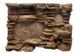 China Artificial Rock Reptile Terrarium Background 3D Rock Terrarium Background for sale
