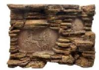 China Artificial Rock Reptile Terrarium Background 3D Rock Terrarium Background for sale
