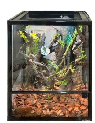 China Moisture Proof PU Tree Stump Reptile Terrarium Background 27x24x40cm 4pcs for sale