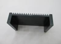China Black Anodized Aluminum Heat Sink Profiles 0.7-10mm Thickness with 8-30μm Anodized Protection for Industrial Applications for sale