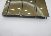 China Electrophoresis Painted Aluminum Sliding Door Profiles 6m Length 1.2mm Thickness for sale