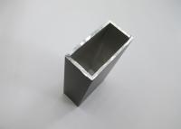 China Black Anodized Aluminum Square Tubing 25mm x 60mm Thin Wall 6063 T5 for sale
