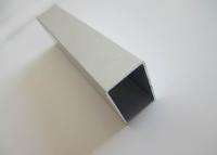 China White Anodized Aluminum Square Tubing 3.0mm Wall Thickness 6063 Alloy for sale