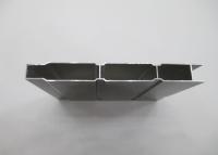 China Electrophoresis Painted Aluminum Sliding Door Profiles 6m Length 1.2mm Thickness for sale