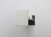 China White Powder Coated Aluminum Window Profiles 6063 T5 Extruded Frame for Doors for sale