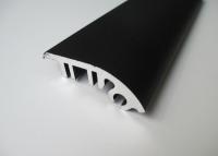 China Black Mill Finished Aluminium Extrusion Profiles 6063 T5 for HP Laser Printer Custom Length for sale