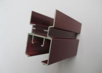 China Aluminum Door Frame Extrusions Wood Grain Colored 3m 6m Length T5 Temper for sale
