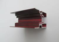 China Aluminum Door Frame Extrusions Wood Grain Colored 3m 6m Length T5 Temper for sale
