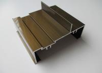 China Commercial Colorful Aluminum Extrusion Profiles 6063 T5 for Doors Royal Style for sale