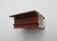 China Aluminum Door Frame Extrusion Profiles Full Set Wood Finish ISO9001 6063 T5 for sale