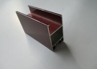 China Aluminum Window Profiles 6063 T5 Anodized 10-25 Micron for Glass Windows and Doors for sale