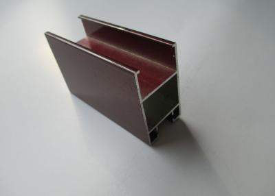 China Aluminum Window Profiles 6063 T5 Anodized 10-25 Micron for Glass Windows and Doors for sale