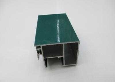 China Sun Room Green Window Aluminium Profile Anodised / Electrophoresis Surface Treatment for sale