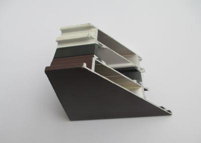 China Lab Cleanroom 6063 Alloy Aluminum Window Frame Extrusions Powder Coated Surface Treatment for sale