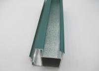China Industrial Powder Coated Aluminum Window Frame Extrusions for Greenhouse 6063 T5 for sale