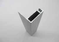China Silver Anodised Aluminium Solar Panel Frame 6063 T5 Custom Length 30x25mm for sale